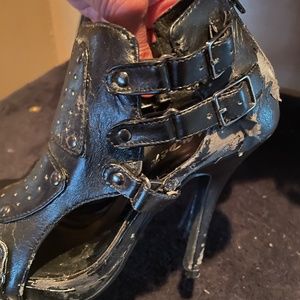 Bumper | Shoes | High Black Shoes By Bumper | Poshmark